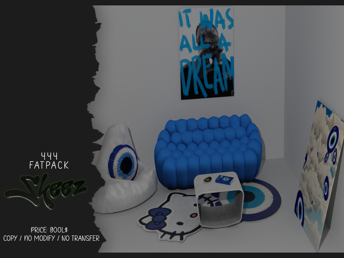 Second Life Marketplace Skeez 444 Fatpack